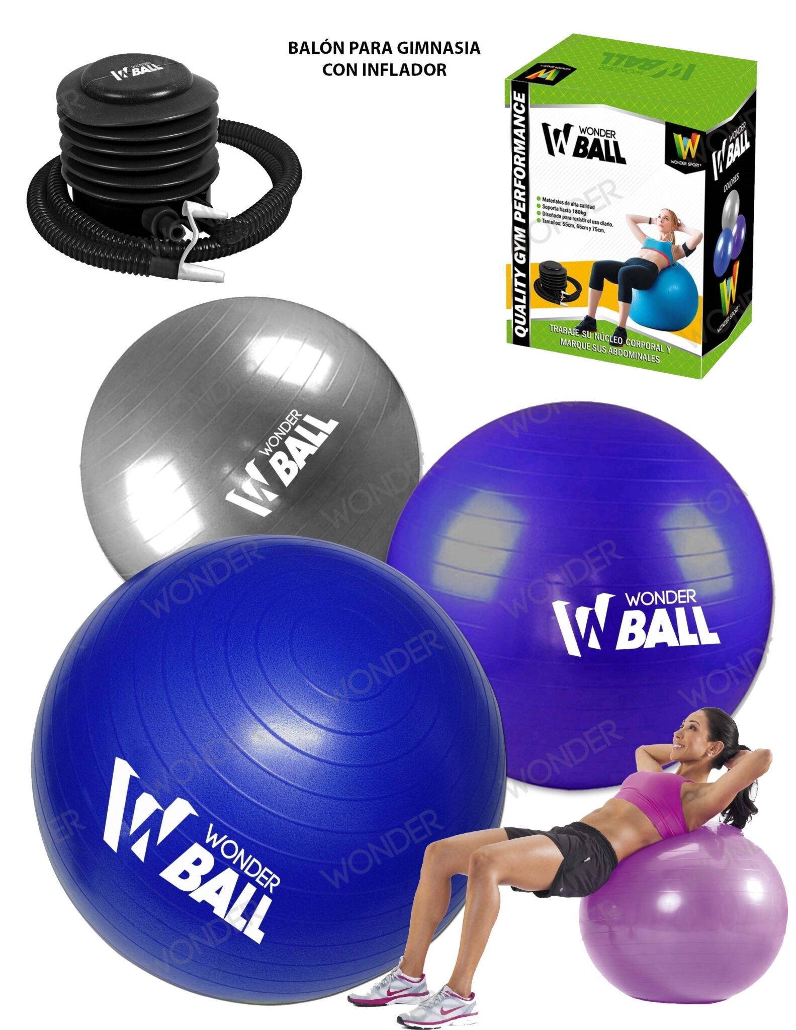 Balón Para Fisioterapia 75Cm - Promedis